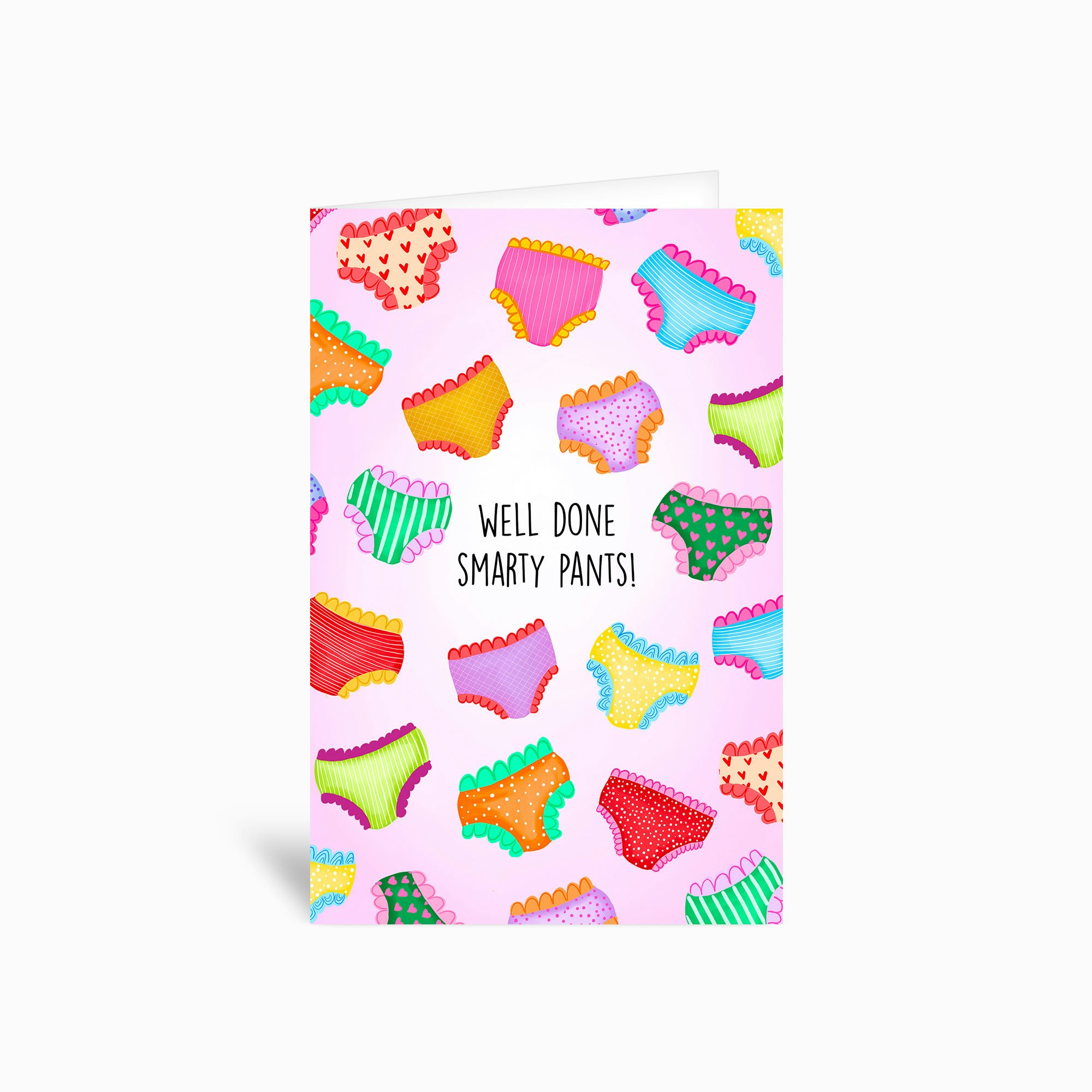 Smarty Pants Greetings Card By Poppy And Mabel Fy
